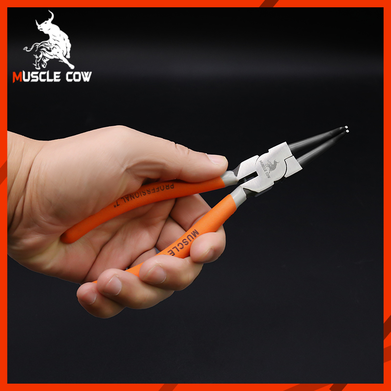 MUSCLE COW คีมหุบ-ถ่างแหวนปากตรง ปากงอ คีมถ่างแหวน คีมหุบแหวนปากตรง คีม ...