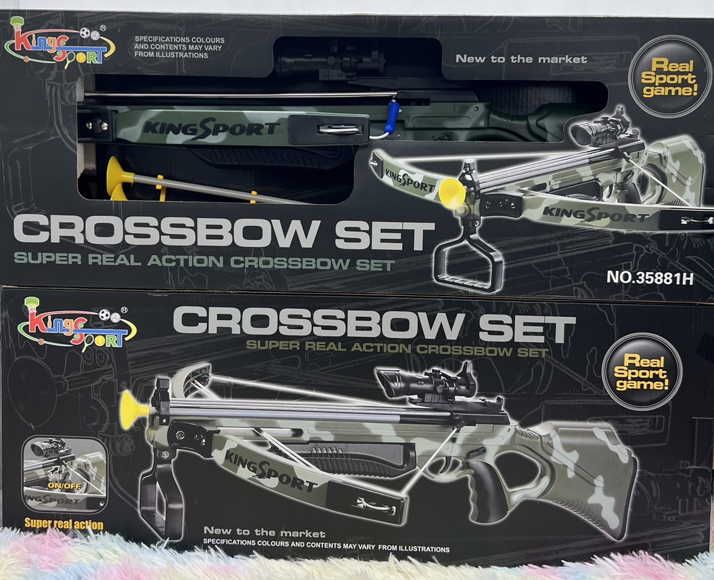 🌈ของเล่น ของเล่นเด็ก ธนู หน้าไม้ crossbow set ของเล่นธนู outdoor ของ ...