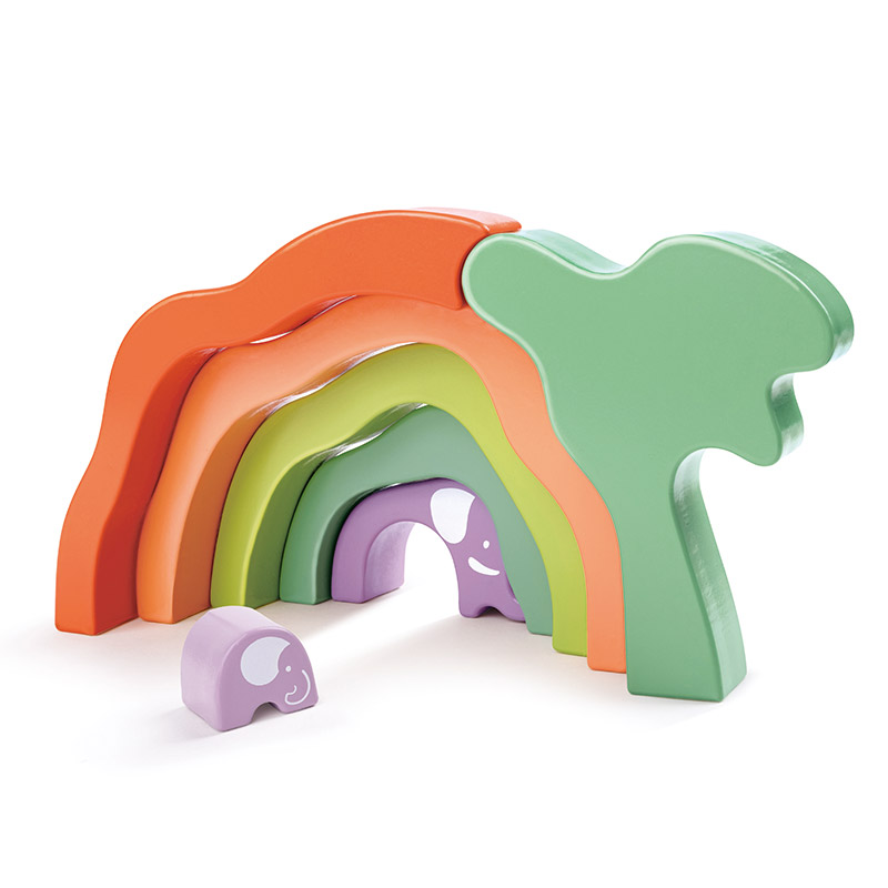 Hape บล็อกเรียงซ้อน หมีขั้วโลก Arctic Polar Bear Stacking Blocks ของ ...
