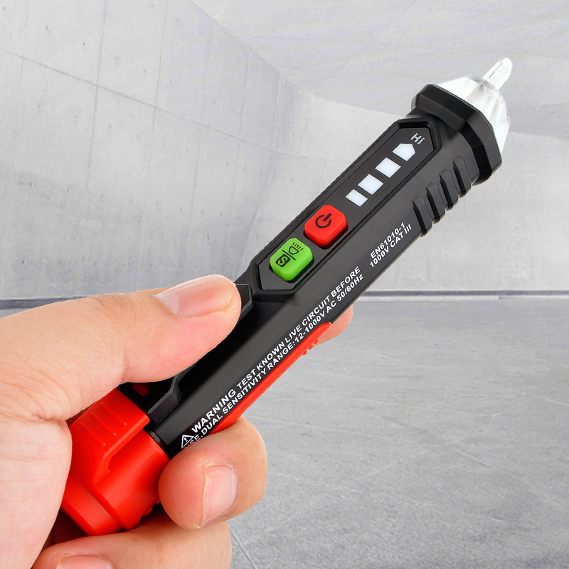 HABOTEST Non-Contact AC Voltage Tester Detector Pen Tester Electrician ...