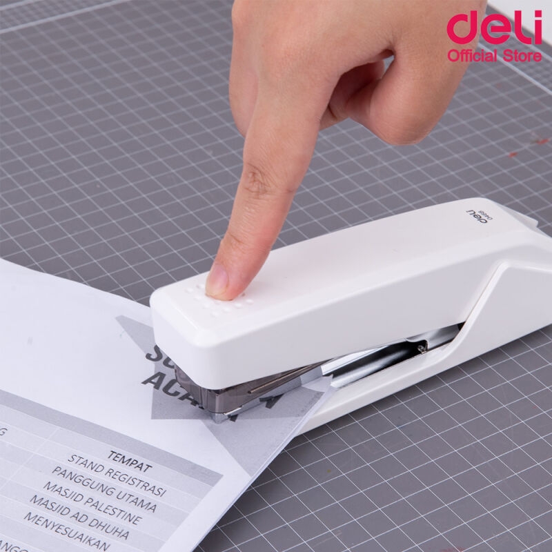 Deli 0468 Stapler เครื่องเย็บกระดาษประหยัดแรง 25 หน้า จำนวน 1 ชิ้น ที่ ...