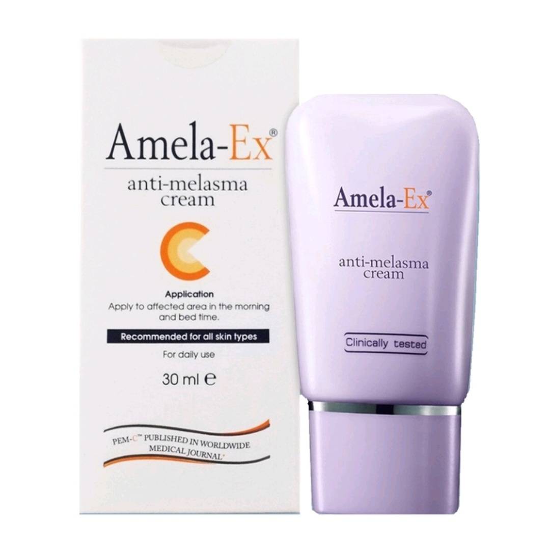 Amela-Ex Anti-Melasma Cream อเมลา-เอ็กซ์ แอนไท-เมลาสมา 30 ml.[1 กล่อง] | Lazada.co.th