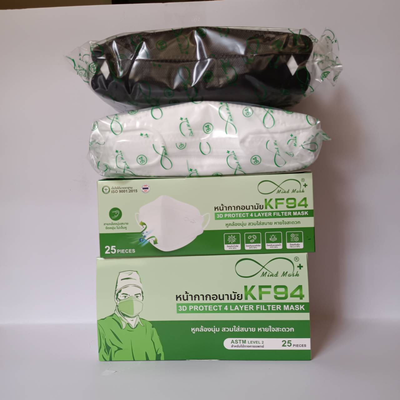 แมส ผ้าปิดจมูก ผ้าปิดปาก หน้ากากอนามัย เกรดการแพทย์ มายด์แมส Mind Mask ...