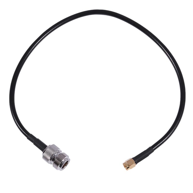 [yunhaoshankui] RP-SMA Male to N Type Female Connector Cable Black 40CM - yunhaoshankui - ThaiPick
