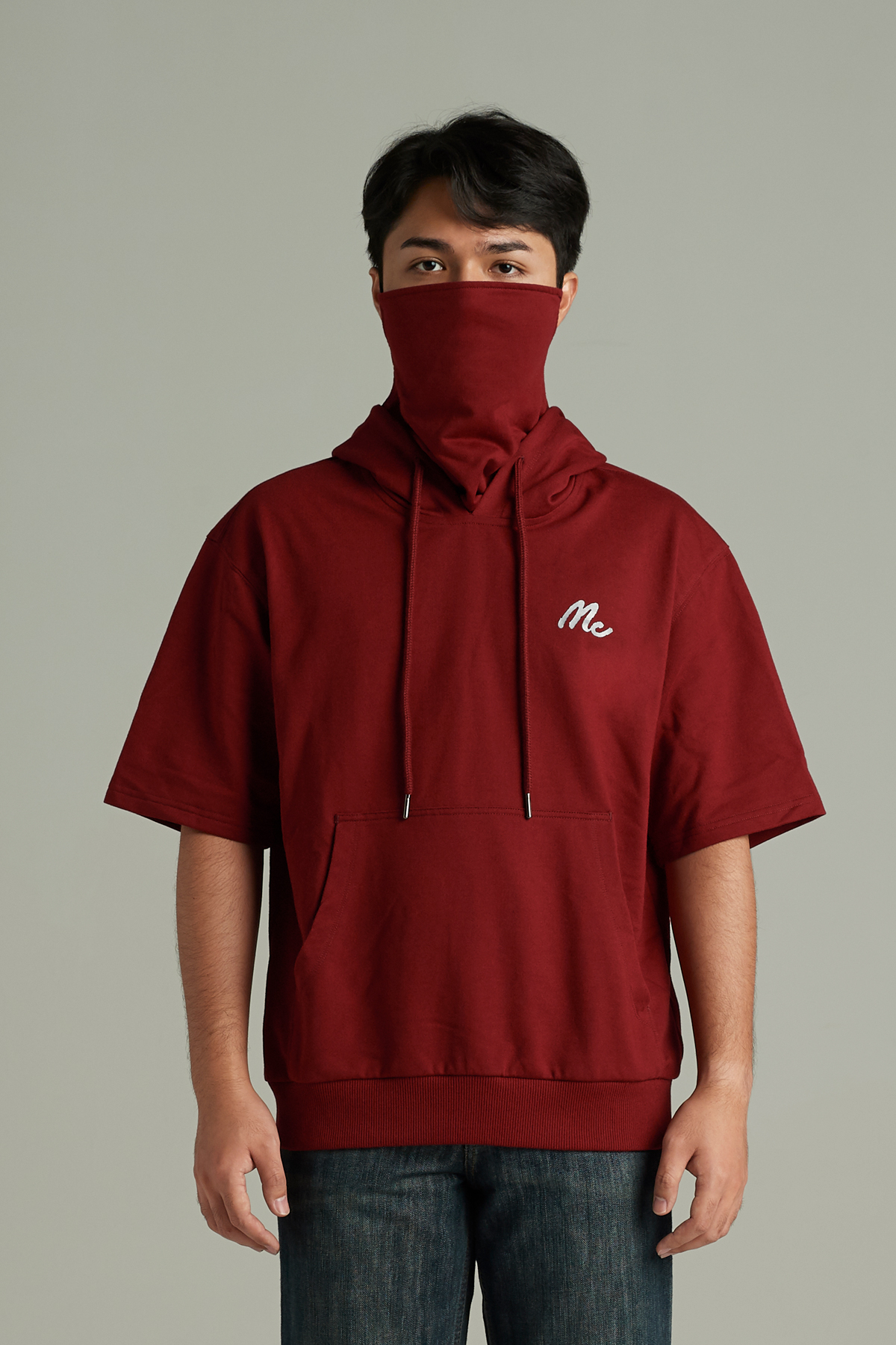 Mc Jeans เสื้อสเวตเตอร์ เสื้อกันหนาว มีฮู้ด มีหน้ากากในตัว ดันแดด มีให้เลือก 2 สี MTSP410 - Mc ...