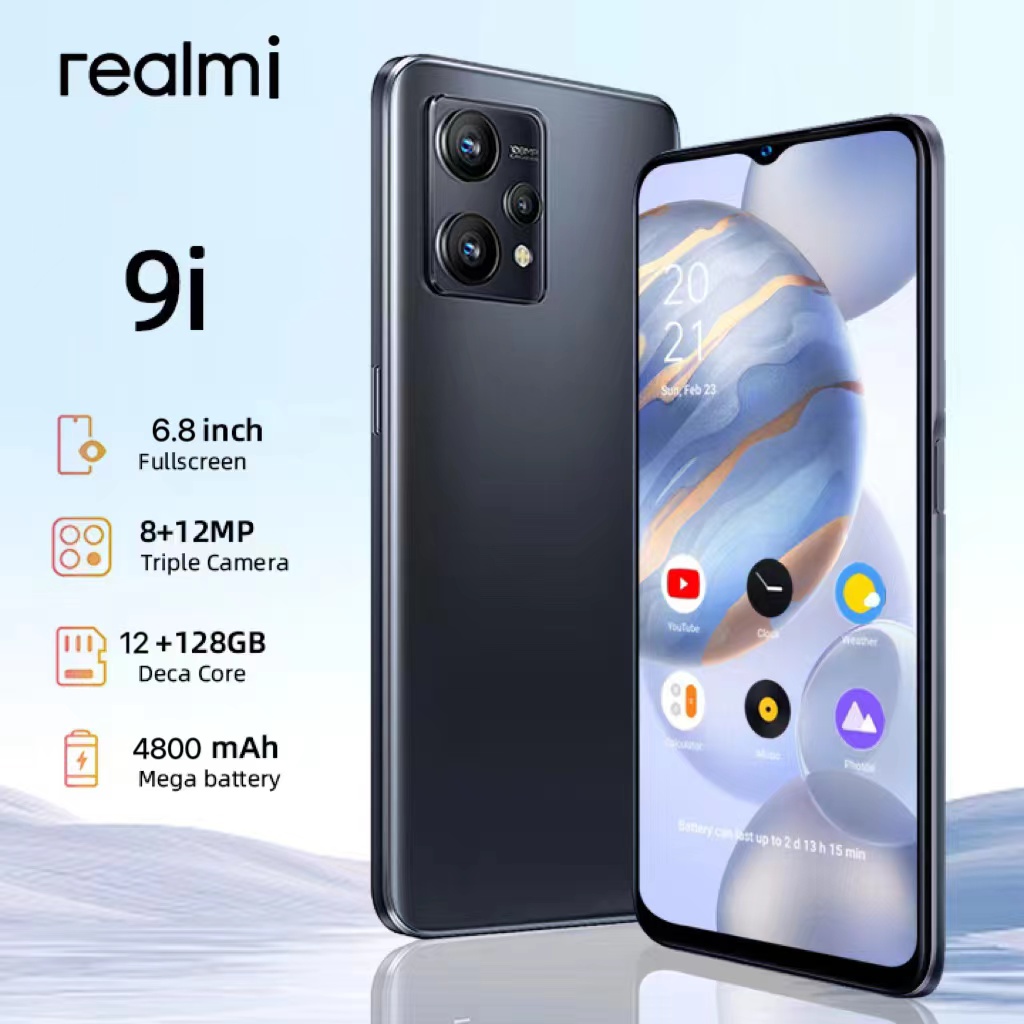 [COD]realmi 9i 5G (12+128/12+256) โทรศัพท์มือถือจอโค้งมน 3D ระดับ 120 ...