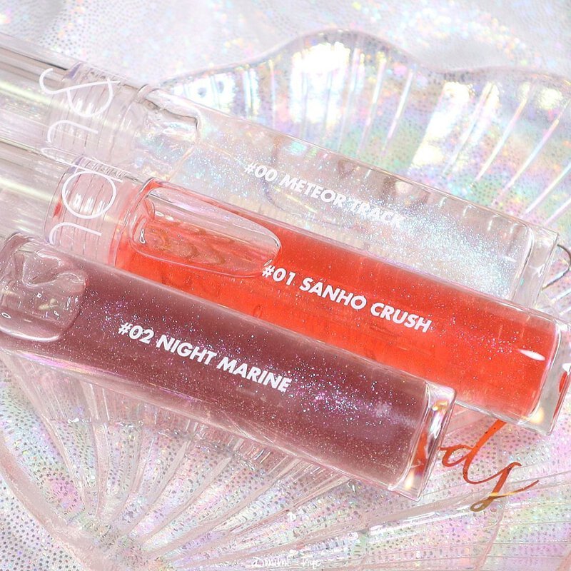 ของแท้ 100 Romnd Glasting Water Gloss 4.5g ลิปกลอสเปร่งประกายสีใสโรแทน ...