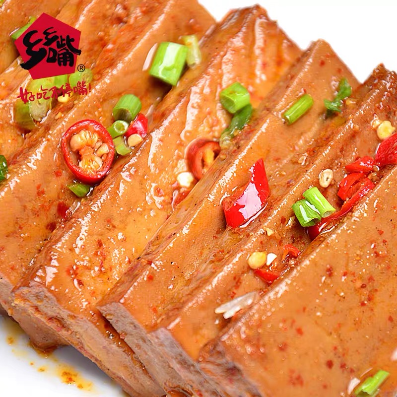 เซียงเซียงซุย乡乡嘴 豆干 เต้าหู้ถัวเหลืองปรุงรส เนื้อแน่นหนึบอร่อยหลากรสชาติ ...