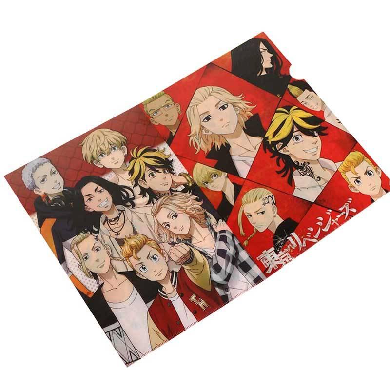 แฟ้มซองพลาสติก Anime Tokyo Revengers A4 PVC Transparent storage File ...