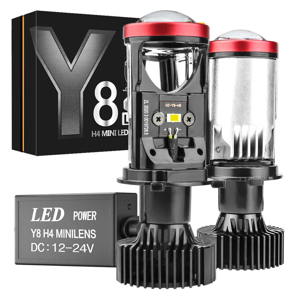 1คู่ หลอดไฟรถยนต์ LED Y8 ตัวใหม่ล่าสุด ปี2022 คัทออฟ พวงมาลัยขวา (RHD) ของแท้ รับประกัน 1 ปี ...