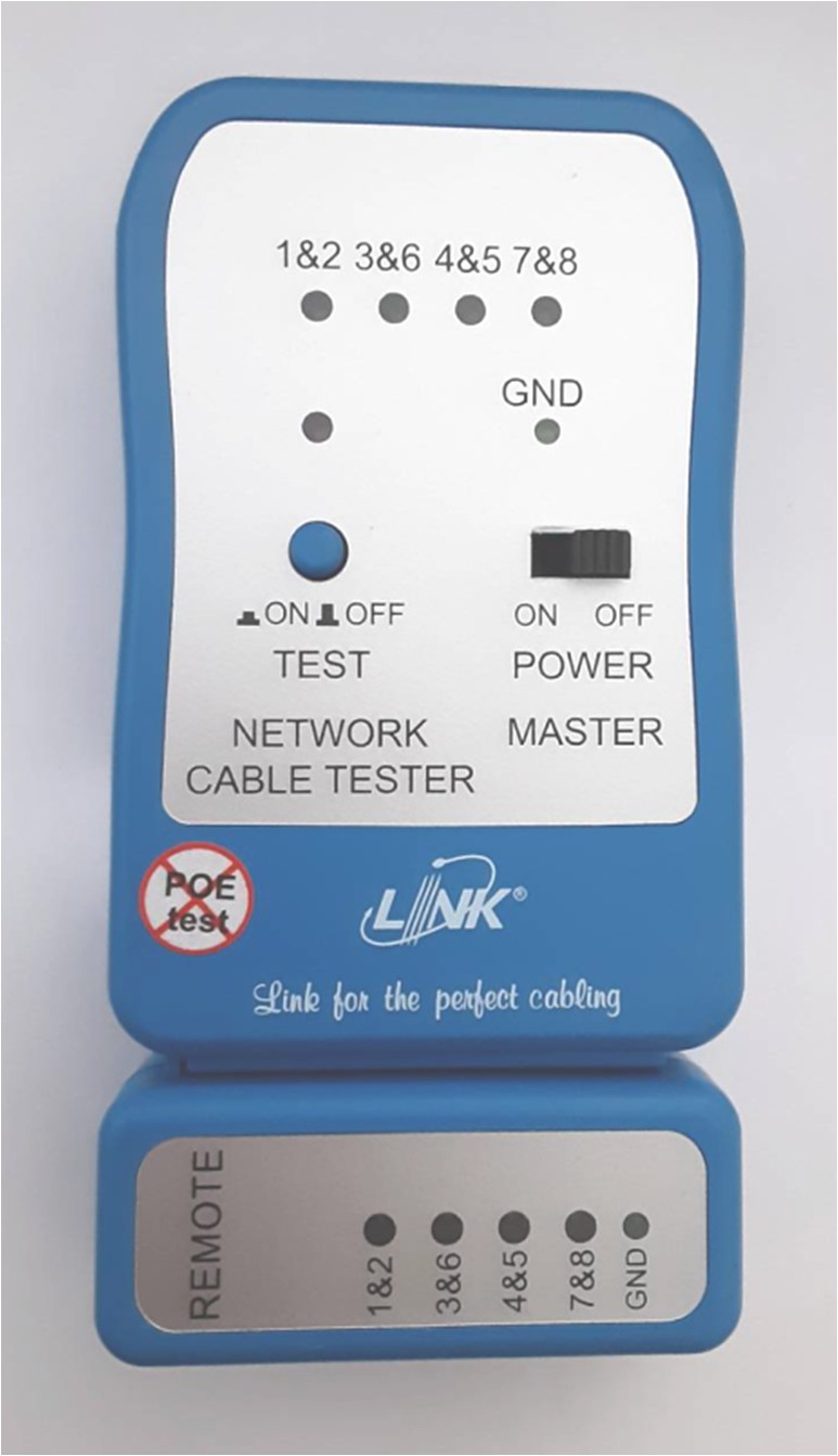 เครื่องทดสอบสายแลน LINK TX-1302 UTP CABLE TESTER (Ethernet Cable ...