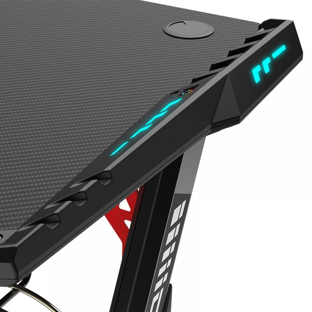 MLIFE – NEW 2021 โต๊ะเกมมิ่ง โต๊ะคอมพิวเตอร์ มีไฟ LED โต๊ะเกมส์ โต๊ะ ...