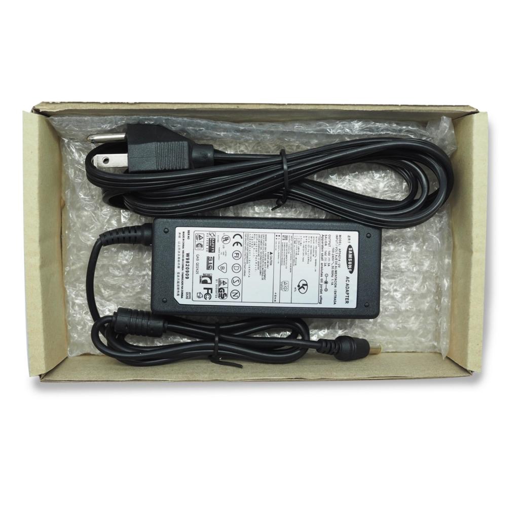 ADAPTER NOTEBOOK SAMSUNG 14V 3A (6.0*4.4) / อะแดปเตอร์ซัมซุง + แถมสายไฟ ...