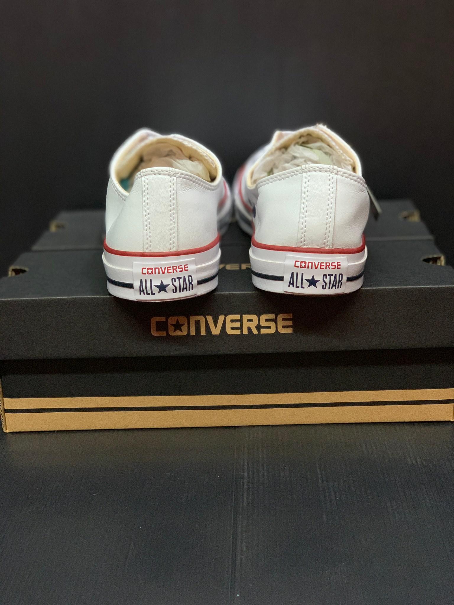 Converse Chuck Taylor All Star Leather (หนัง) Converse รุ่นคลาสสิค ...