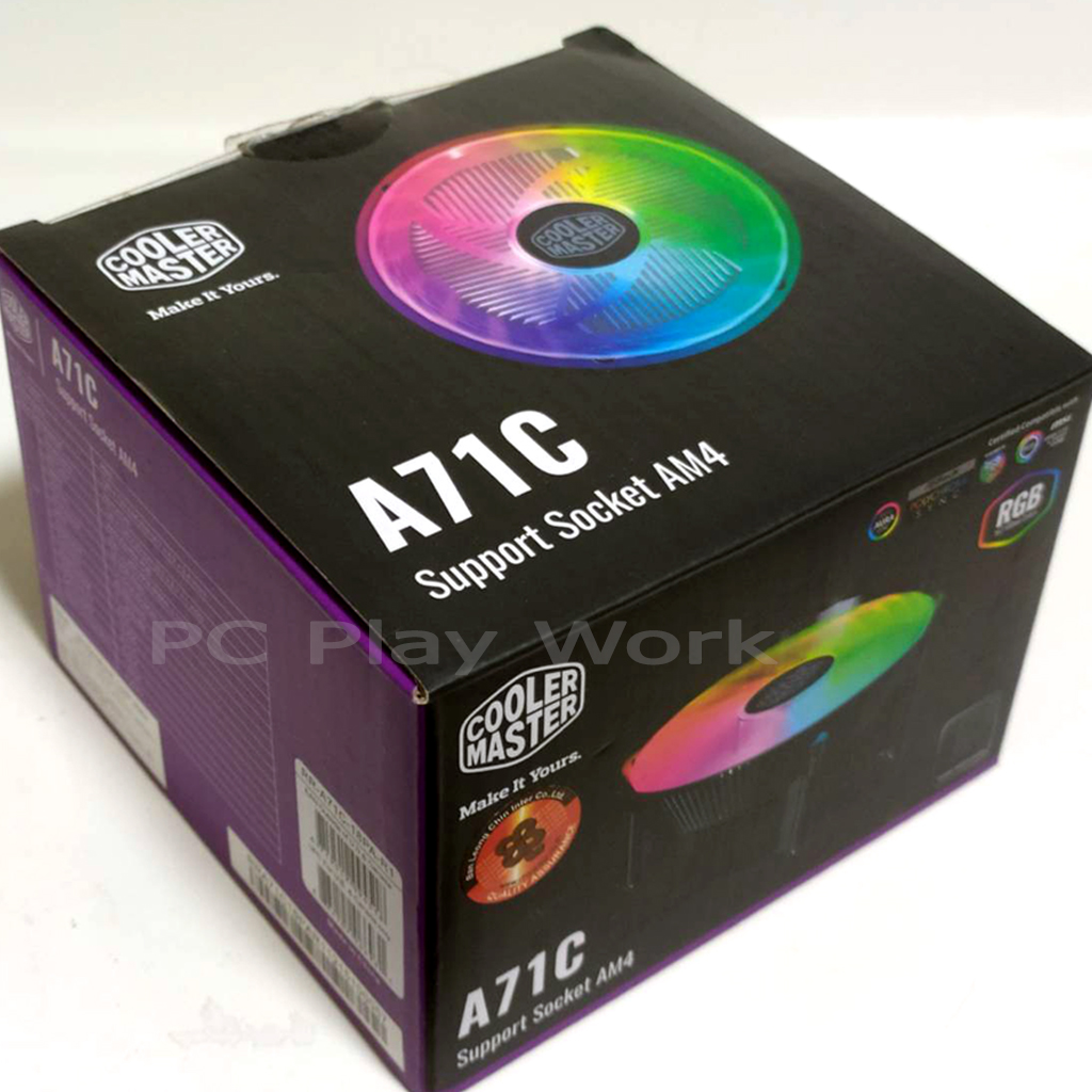 Cooler Master A71C RGB สำหรับ CPU Socket AM4 (มือสอง) - PC Play Work ...