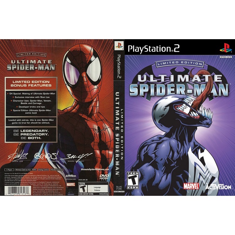 แผ่นเกมส์ PS2 Ultimate Spider-Man - Limited Edition คุณภาพ ส่งไว ...