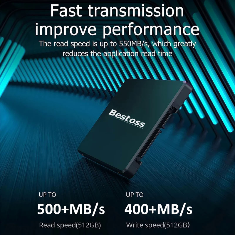 Bestoss Ssd 4TB ภายใน Sata 1Tb 512Gb 128Gb Ssd 2Tb ฮาร์ดดิสก์256Gb Ssd ...