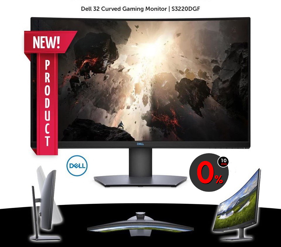 Dell S3220DGF 32 165hz Curved WQHD VA LED Monitor FreeSync2 with HDR ...