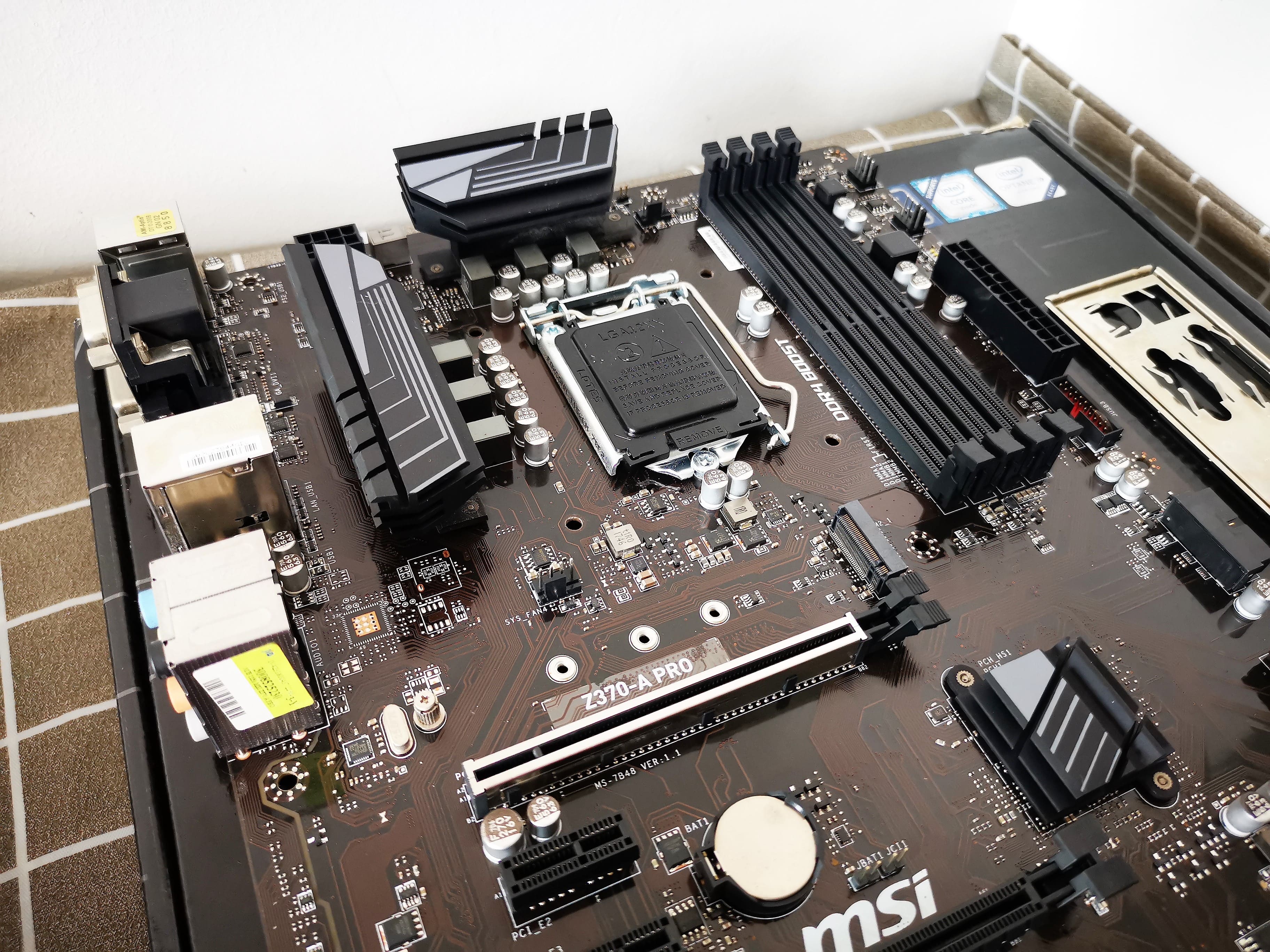 MSI Z370 A Pro สินค้ามือ2 สภาพดี - adopComputer - ThaiPick