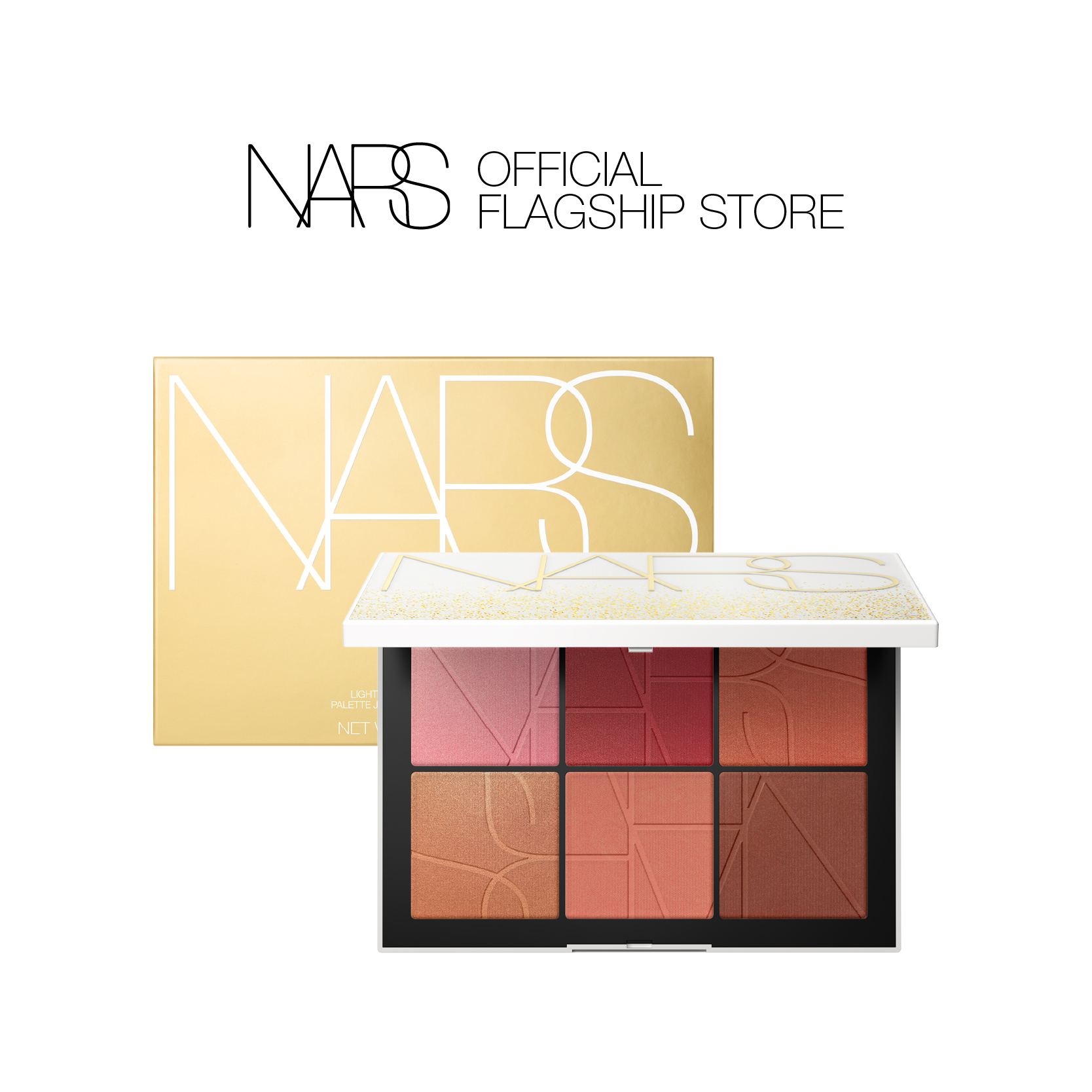 NARS ALL THAT GLITTERS LIGHT REFLECTING CHEEK PALETTE (HOLIDAY 2023 COLLECTION) - NARS - ThaiPick