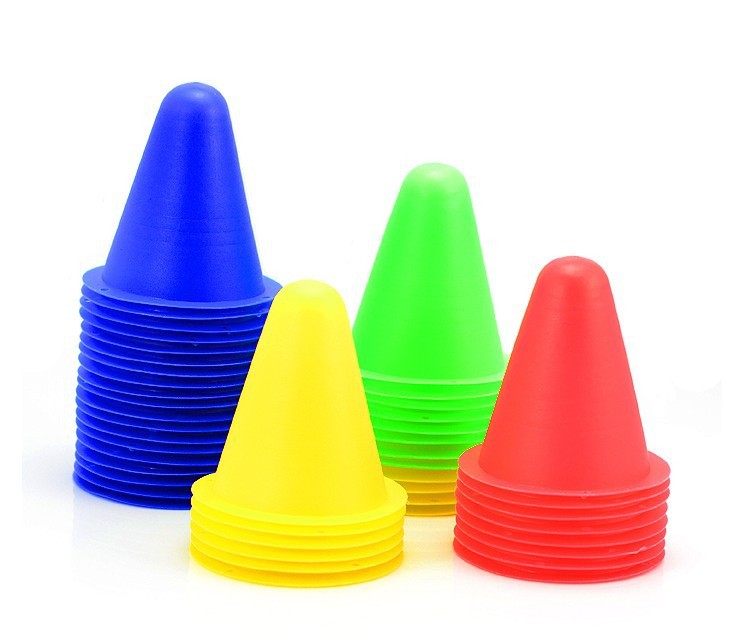 5pcslot Skate Pile Cup Roller Skating Cone Agility Training Marker ...