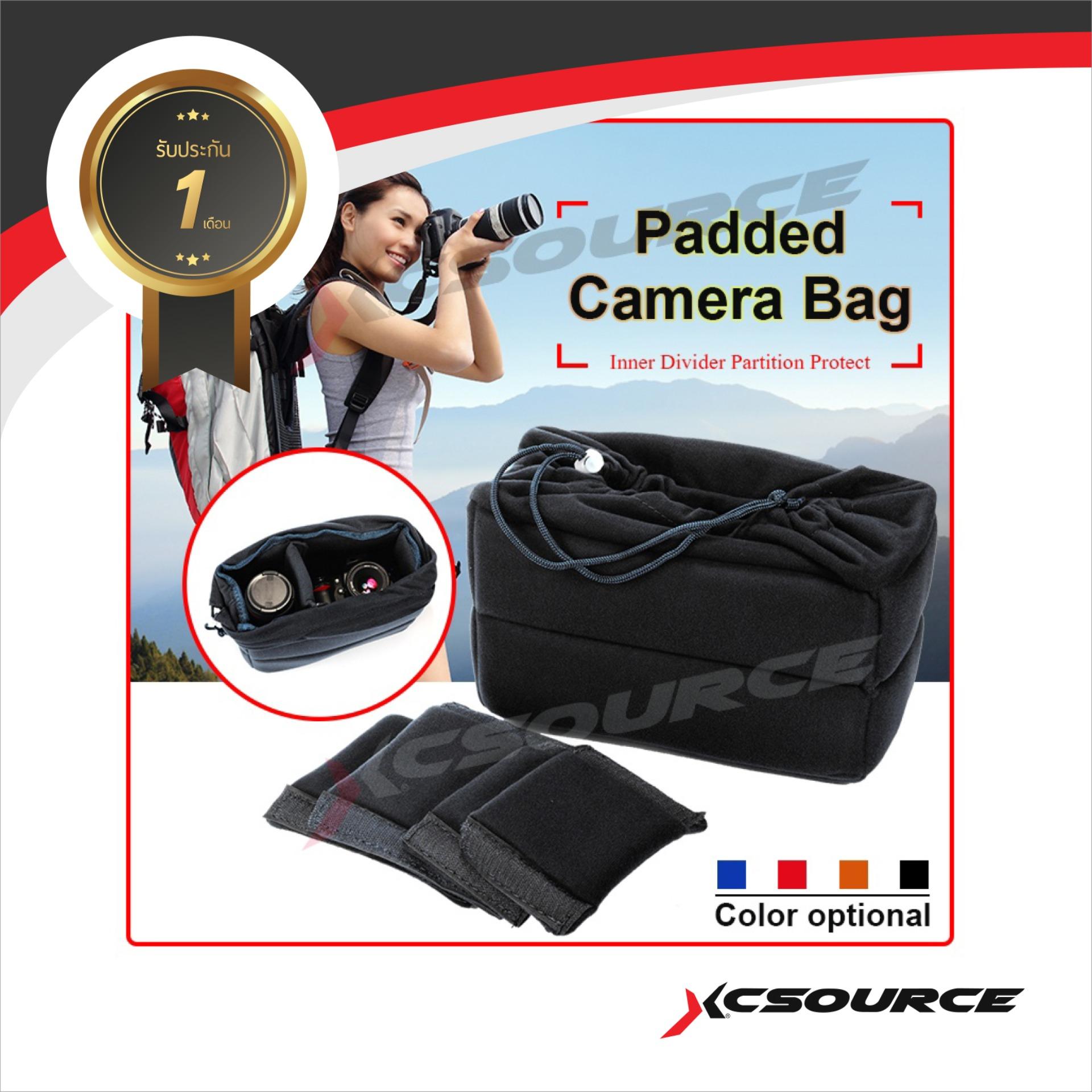 XCSource กระเป๋ากล้อง สำหรับ Nikon DSLR Lens (สีดำ) - Xcsource Th ...