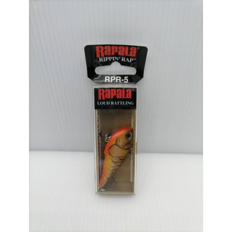 🔴ถูกเวอร์🔴 เหยื่อ Rapala RIPPIN'RAP RPR-5 คันเบ็ด ตกปลา รอก เหยื่อปลอมRT1.5674 ราคาถูกที่สุด ...