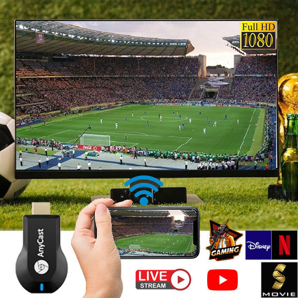 Ready Stock Anycast Original M9Plus Wifi Dongle HDMI Wireless Display ...