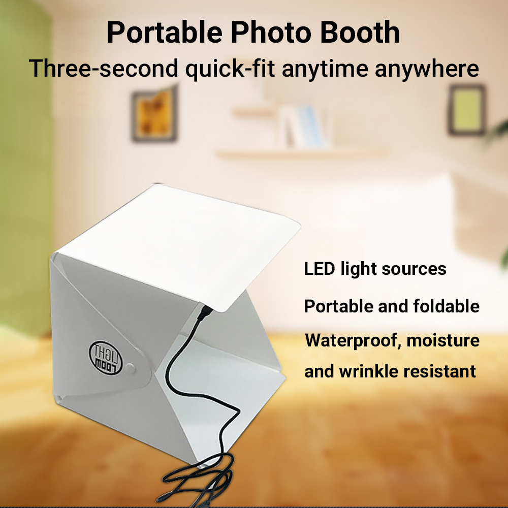 สตูดิโอถ่ายภาพ กล่องถ่ายภาพ แบบพกพา Light Room LightRoom Photo Studio 9 ...