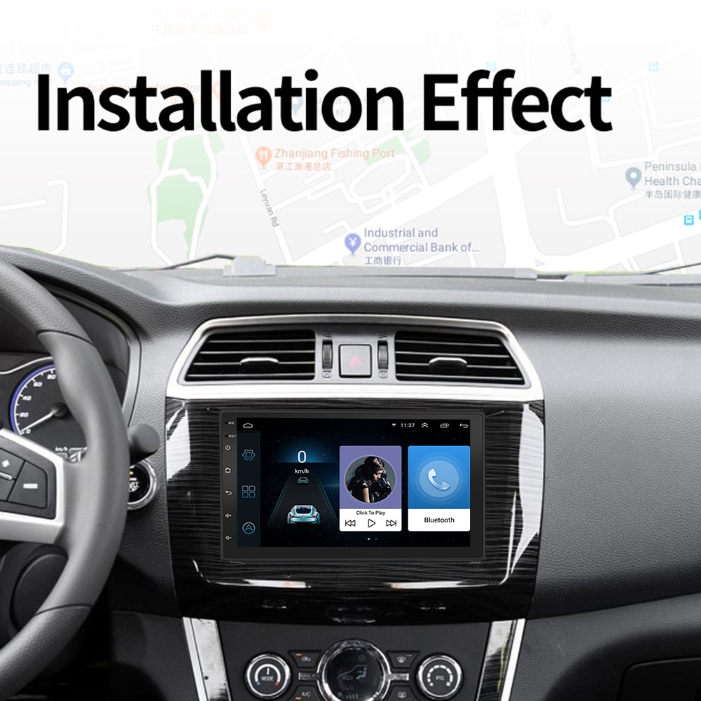 9210S Android 10.1 Car Radio Multimedia Video Player 7 inch Screen Auto ...