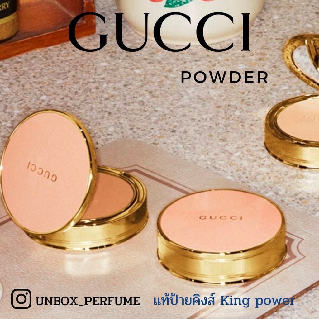 Gucci Powder แป้งกุชชี่ Poudre De Beauté matte compact powder ของแท้100 ...