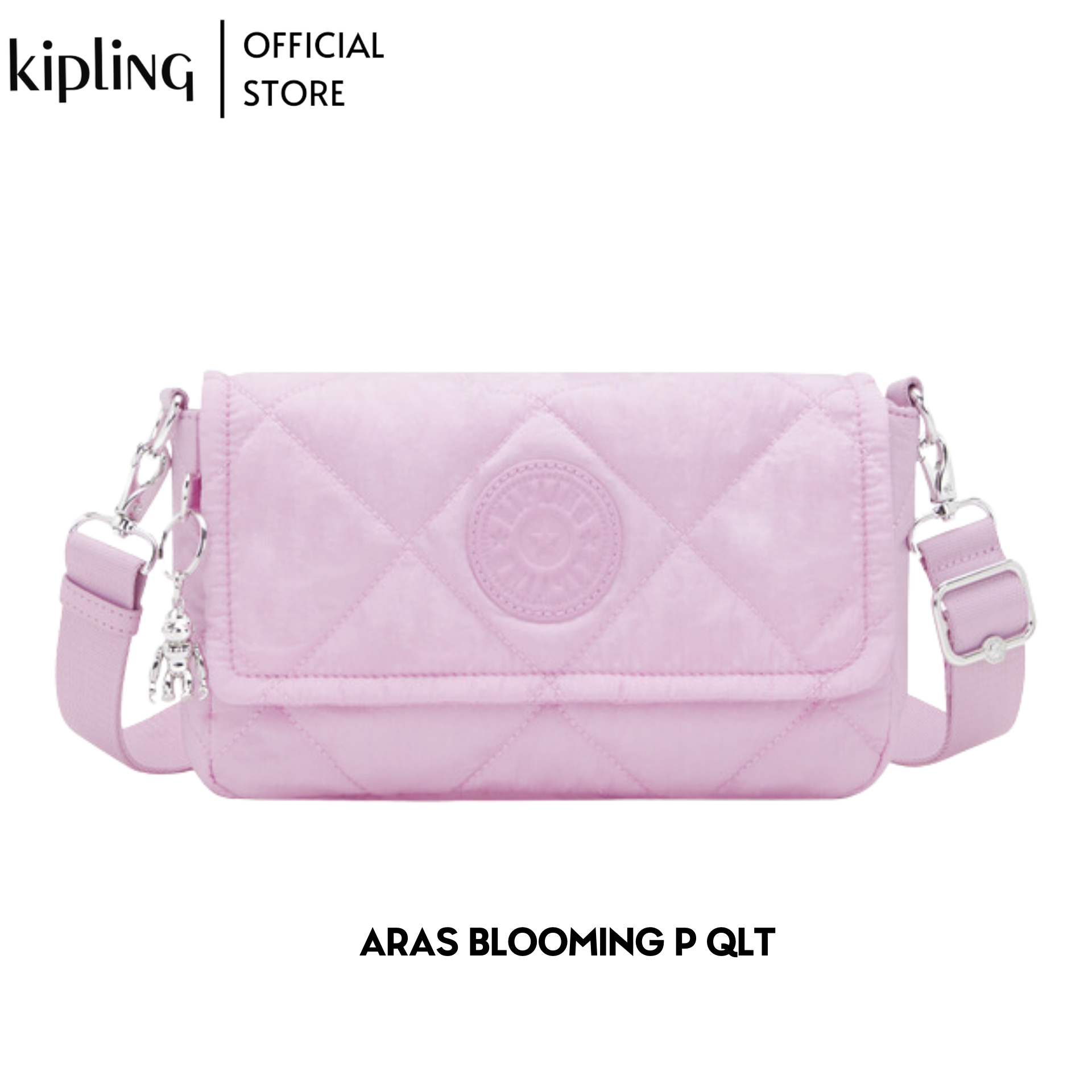 กระเป๋า Kipling รุ่น ARAS สี BLOOMING P QLT | Lazada.co.th