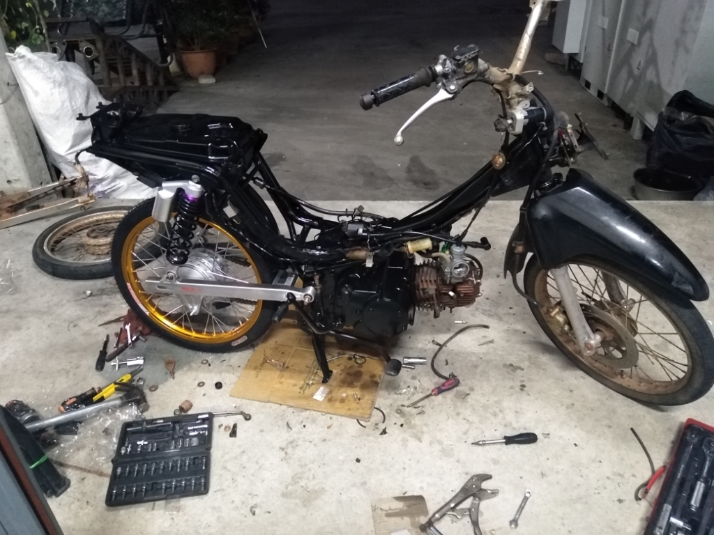 WAVE100/110/125 C100คาบู เวฟ100รุ่นเก่า เวฟ110 ลูกเร่งชุบ คาร์บูเรเตอร์ CARBURATOR คาบูเวฟ100 คา ...