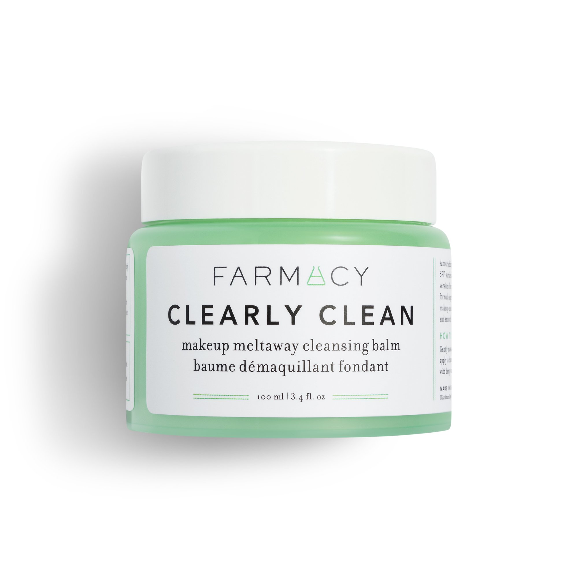 *พร้อมส่ง* Farmacy Clearly Clean Makeup Removing Cleansing Balm 100ml ...