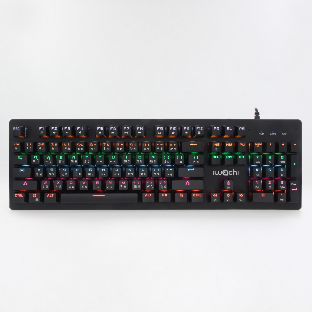 คีย์บอร์ด คีบอร์ดเกมมิ่ง IWACHI Mechanical Keyboard (Blue switch ...