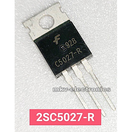 (1ตัว) C5027 C5027-R Transistor NPN 3A 800V ใช้แทน WSL03751 WSL03752 ...