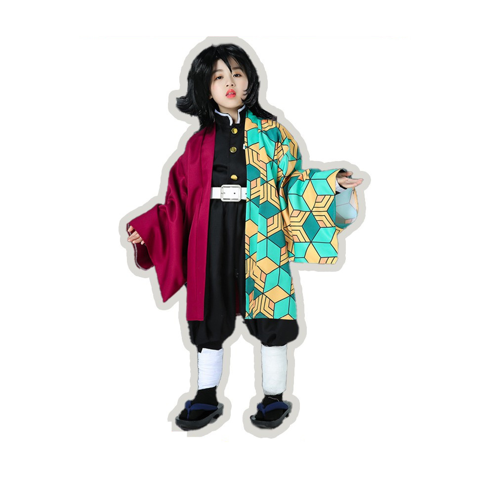 Kids Cosplay Anime Demon Slayer Kimetsu no Yaiba Kamado Nezuko tanjirou ...