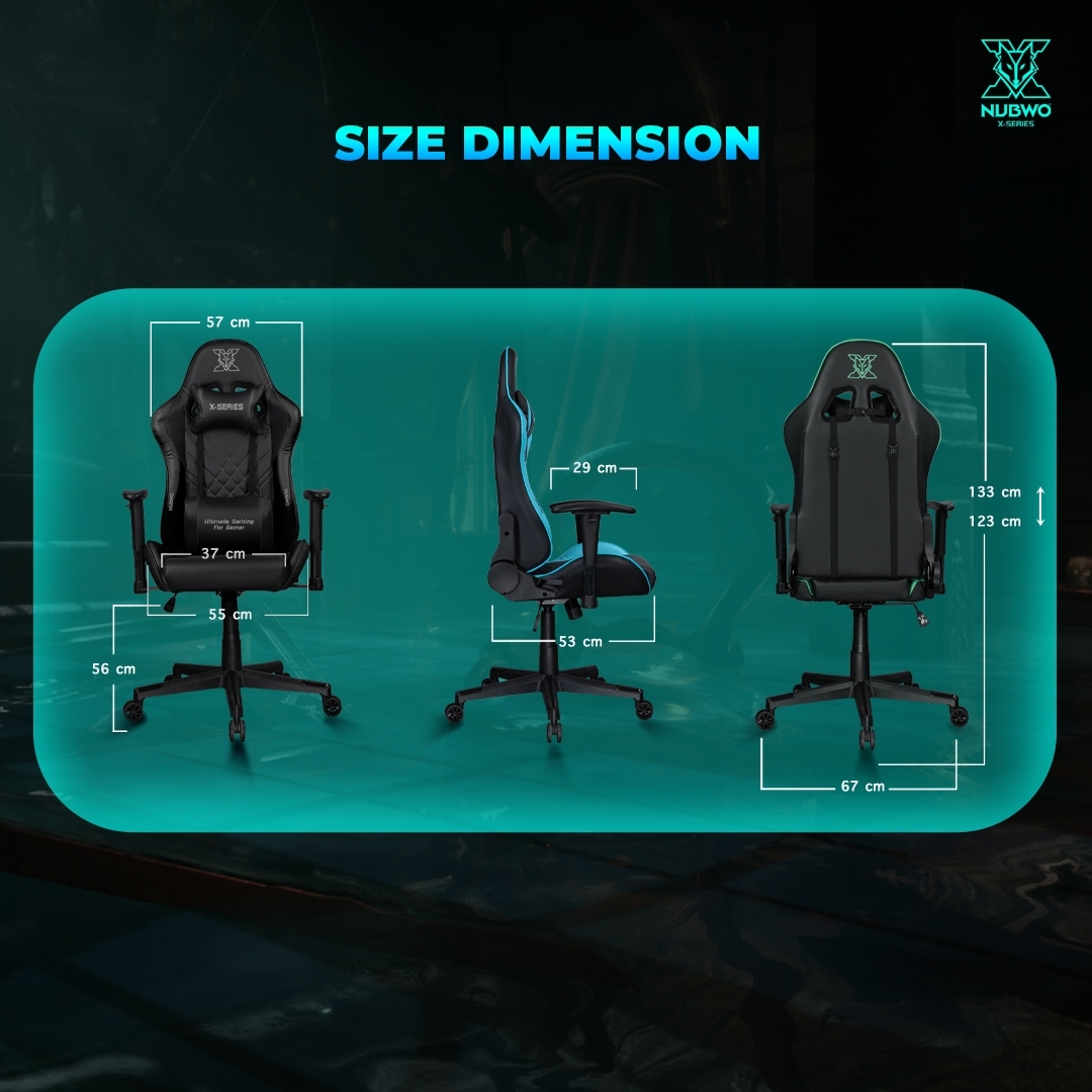 เก้าอี้คอมพิวเตอร์ Nubwo X117 Gaming Chair สามารถออกใบกำกับภาษีได้ ...