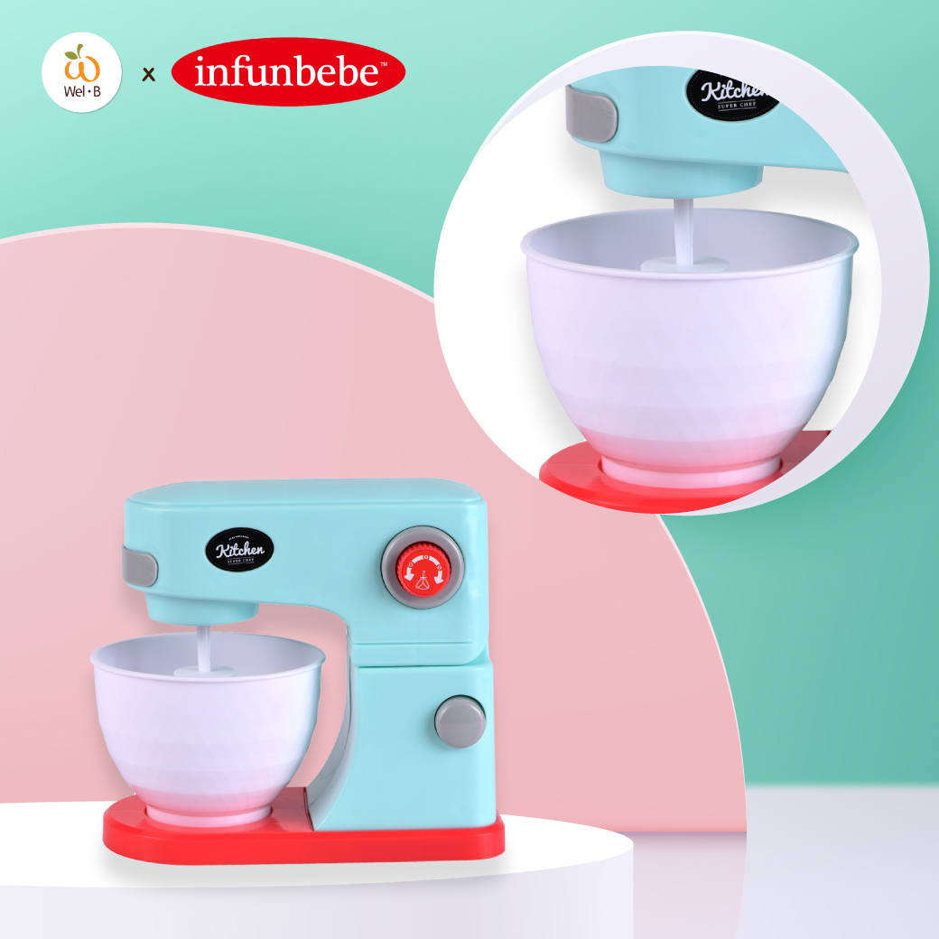 Wel-B x Infunbebe 1ST STAND MIXER (เครื่องผสมอาหารของเล่นเด็ก) - ของ ...