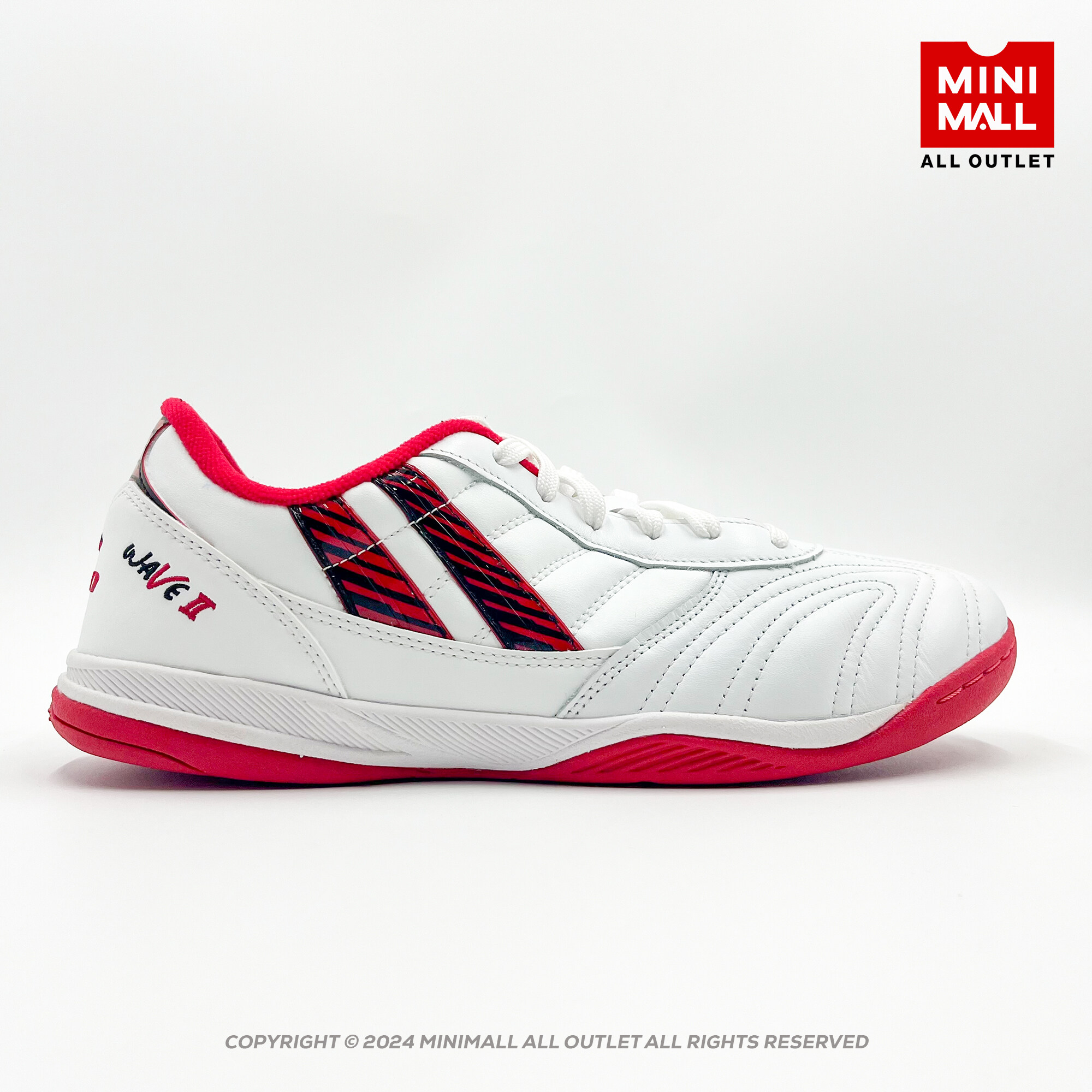 รองเท้าฟุตซอล [ Pan Wave II Elvaloy PF-14WA ฟรีของขวัญ ] รองเท้าฟุตบอล ...