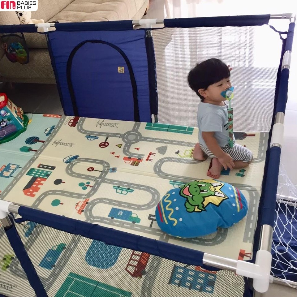 FIN Children Park คอกกั้นเด็กสี่เหลี่ยมขนาดใหญ่พิเศษ รุ่น S002 ทำจาก ...