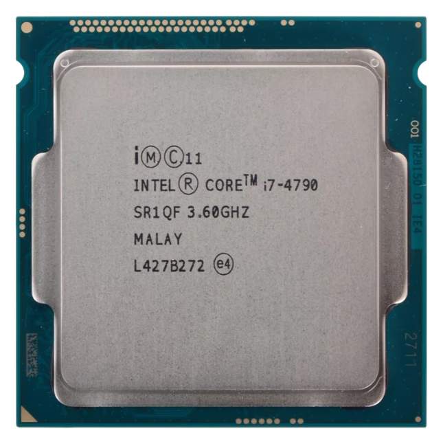 CPU Intel Core i7 4790 4คอ 8เทรด 84W LGA 1150 ฟรีซิลิโคน1ซอง - Easy ...