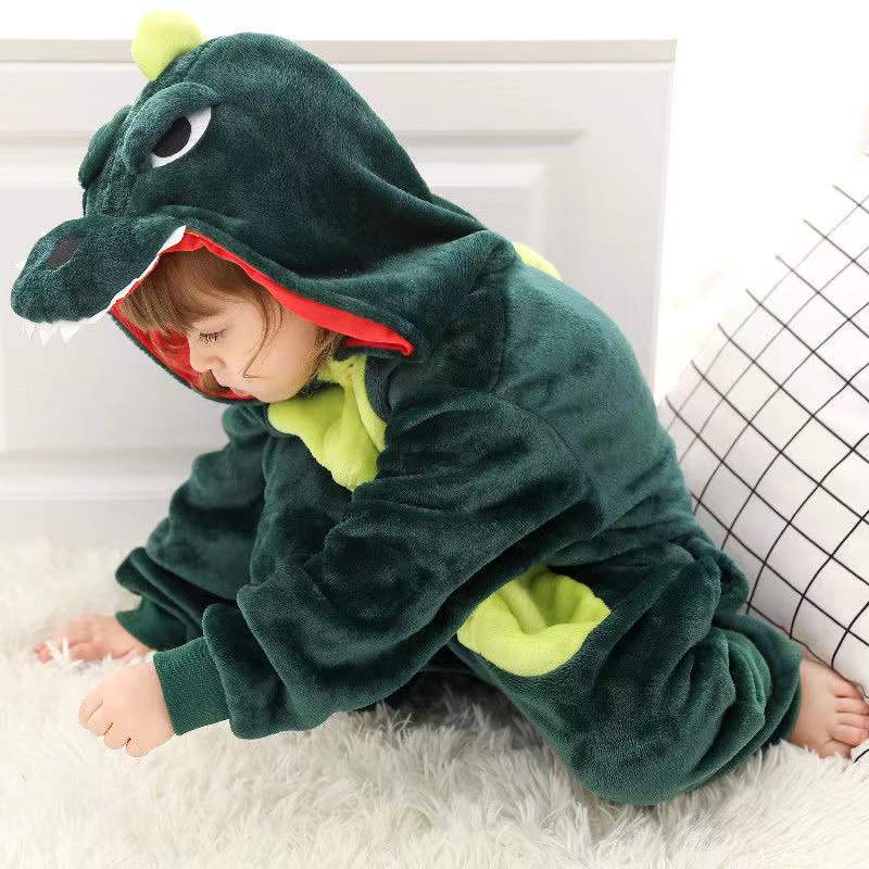 Green Dinosaur cosplay costume cute kids costume animal mascot costume ...