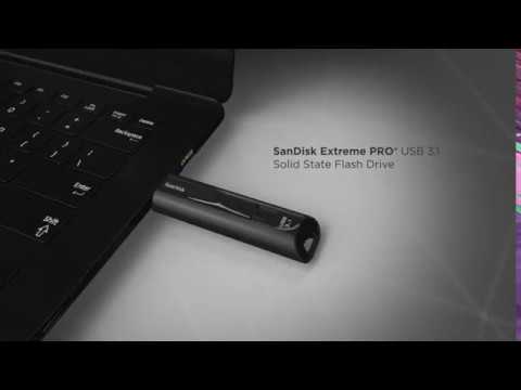 SanDisk Extreme PRO USB 3.1 SSD Drive (Solid State Flash) 128GB Speed ...