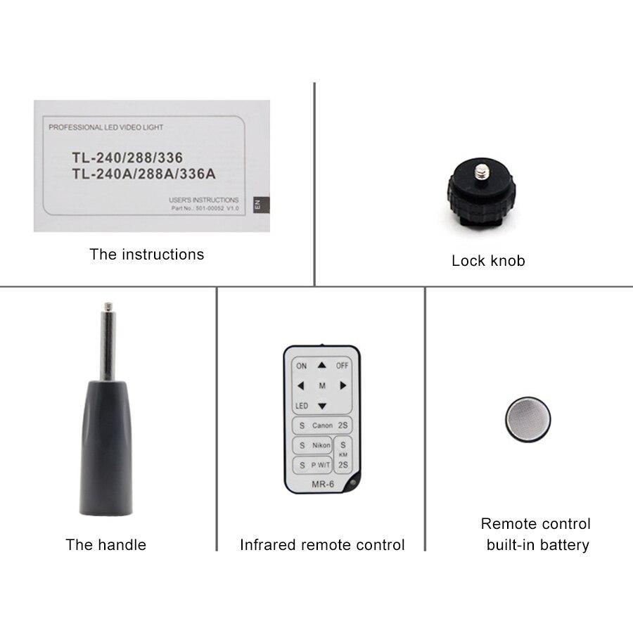 MAMEN KM-336A LED ไฟสตูดิโอบนกล้องโทรศัพท์วิดีโอแสงเติมแสงโคมไฟสำหรับ Youtube Vlog DSLR Canon ...