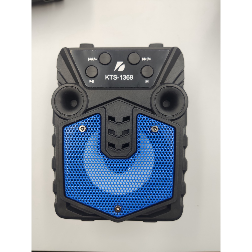 ลำโพงบลูทูธ รุ่น KTS-1369 มีไฟLED เสียงดีพอตัว เล็กๆน่ารัก ใช้ง่าย ...