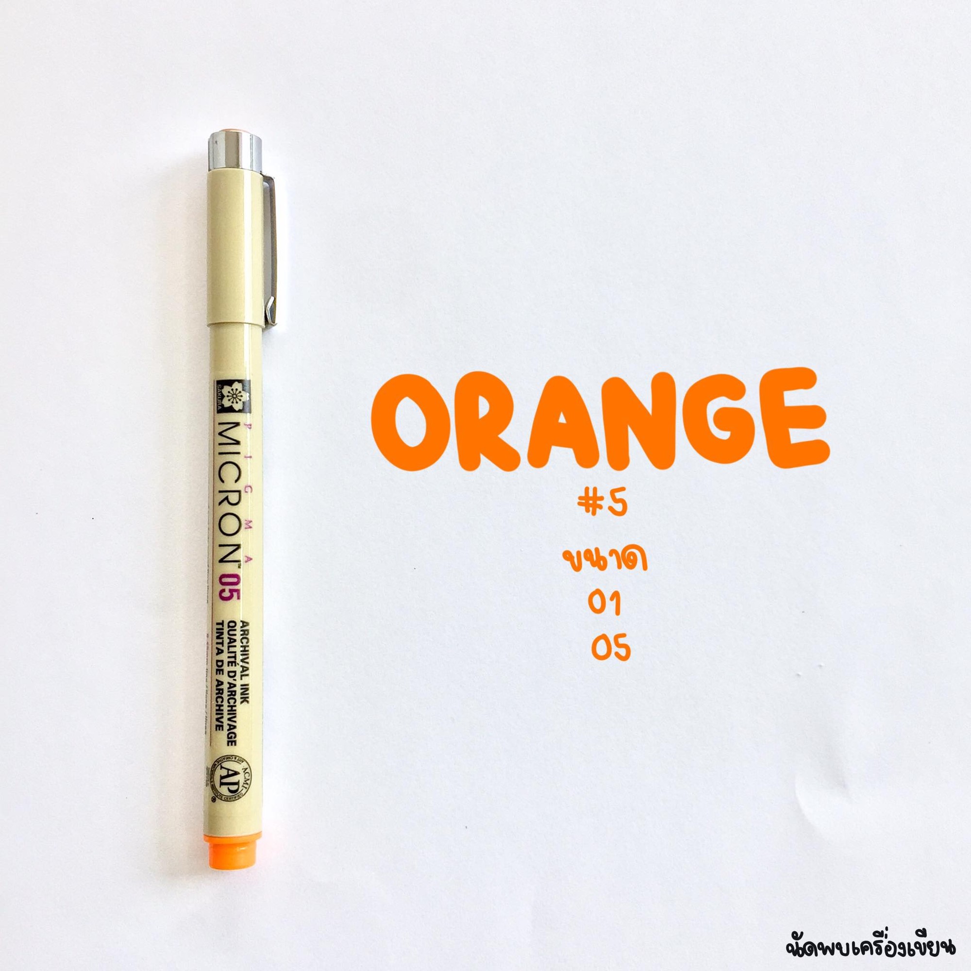 SAKURA PIGMA MICRON PEN ปากกาตัดเส้น กันน้ำ 100% Blue Red Green (จำนวน ...