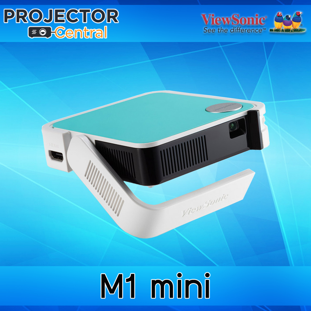 ViewSonic M1 mini LED Pocket Projector with JBL Speakers เครื่องฉายภาพ ...