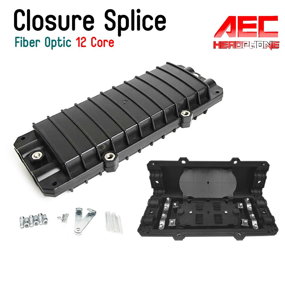 Closure Splice Fiber Optic 12 Core Outdoor กล่องกันน้ำสไปรท์สายไฟเบอร์ ...