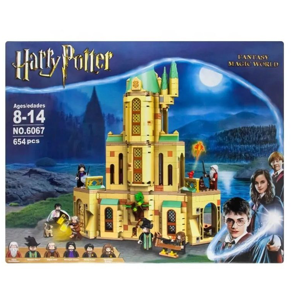 Harry Potter Fantasy Magic Castle With 6 Figures Lego Compatible ...